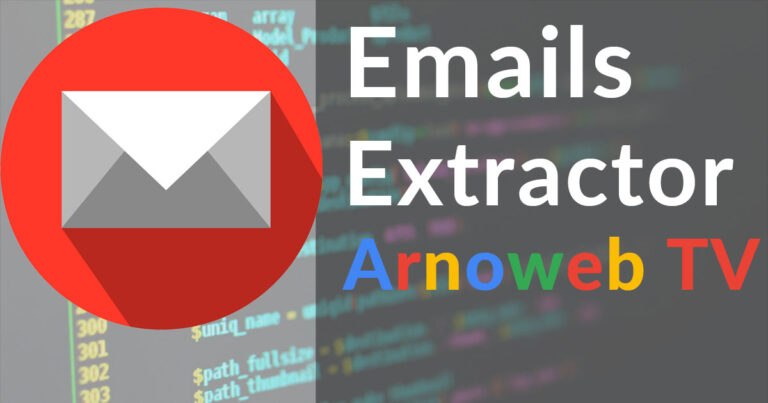 Recherche d'emails sur Google - Arnoweb TV
